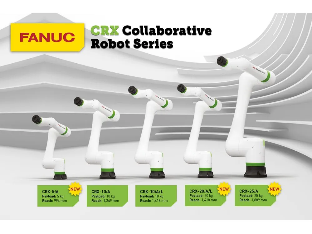FANUC CRX collaborative robot features, advantages and disadvantages | Science online